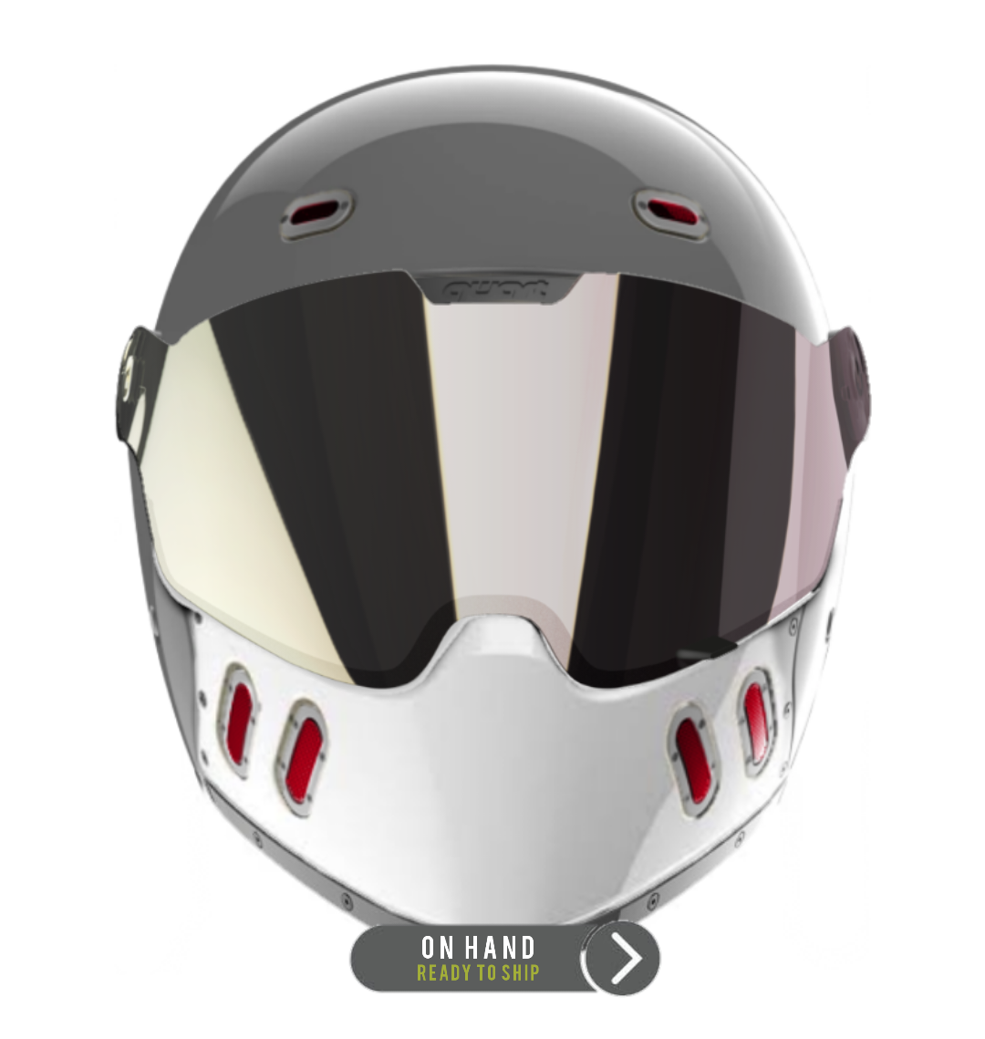 QWART SUPER CUSTOM GREY/WHITE/RED – HELMETS MANILA