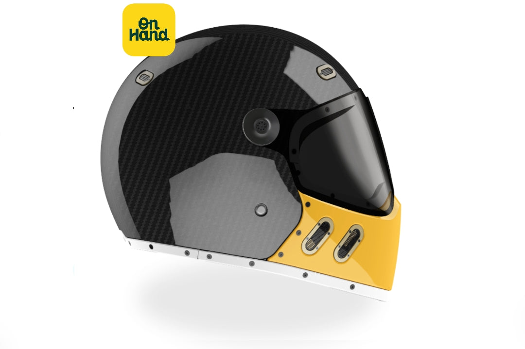 Qwart SUPER CUSTOM Angry Yellow – HELMETS MANILA