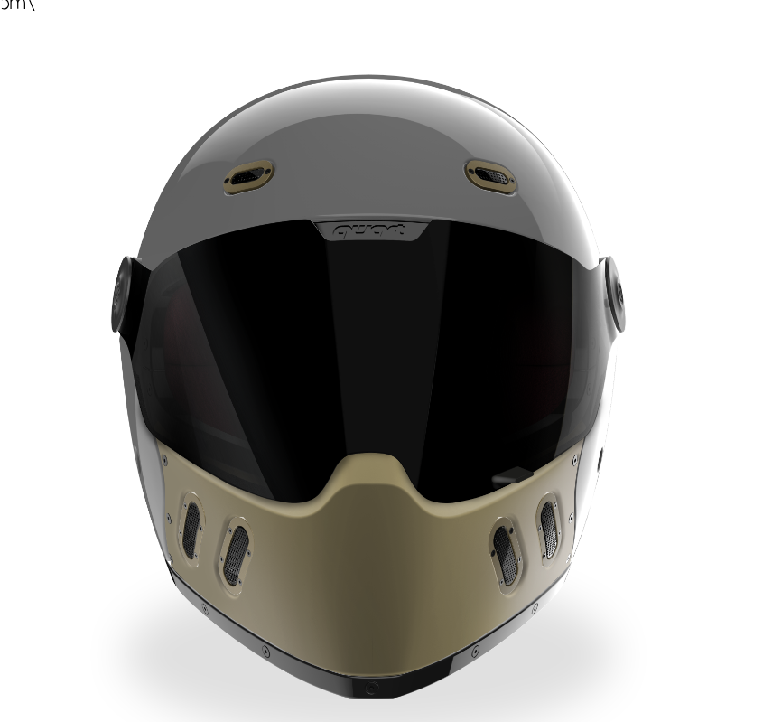 CUSTOM QWART [GLOSS GREY/MAGNESIUM/DARK VISOR] PRE ORDER – HELMETS MANILA